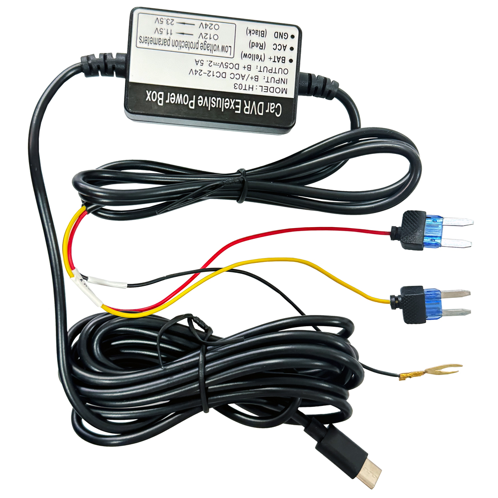 Kit cabluri Hardwire AZDOME HT03 compatibil cu M330/M580-2CH/M580-3CH