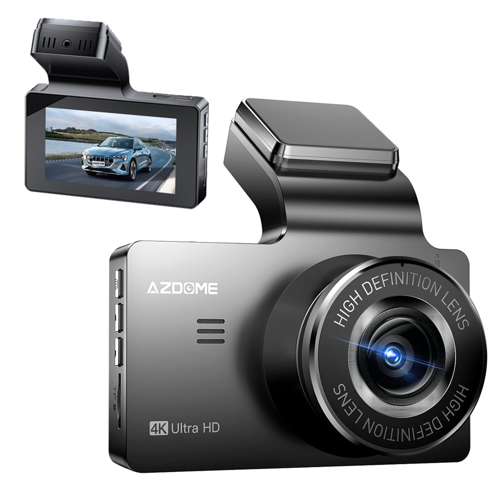 Camera auto de bord AZDOME M63 Lite 4K 2160P, WiFi, WDR Night Vision ...