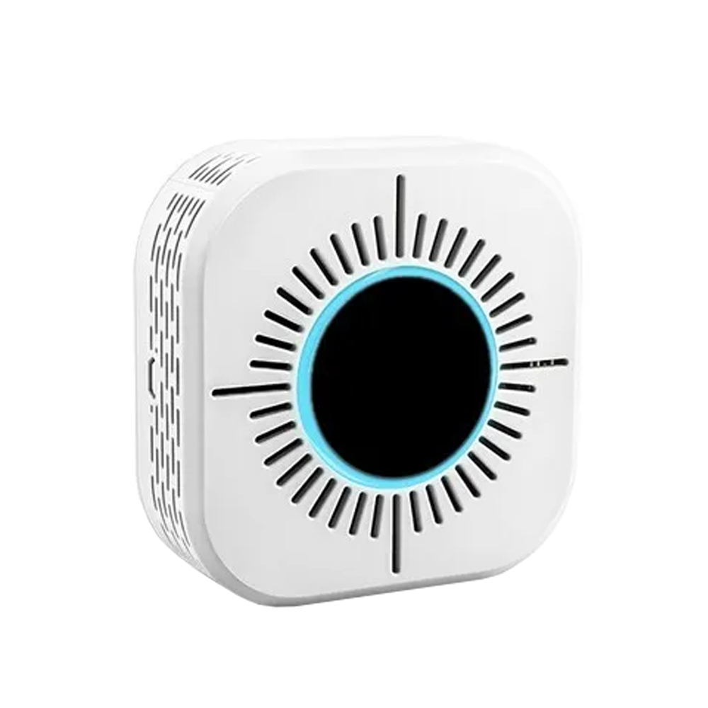 Detector si alarma de fum wireless cu senzor pentru monoxid de carbon ...