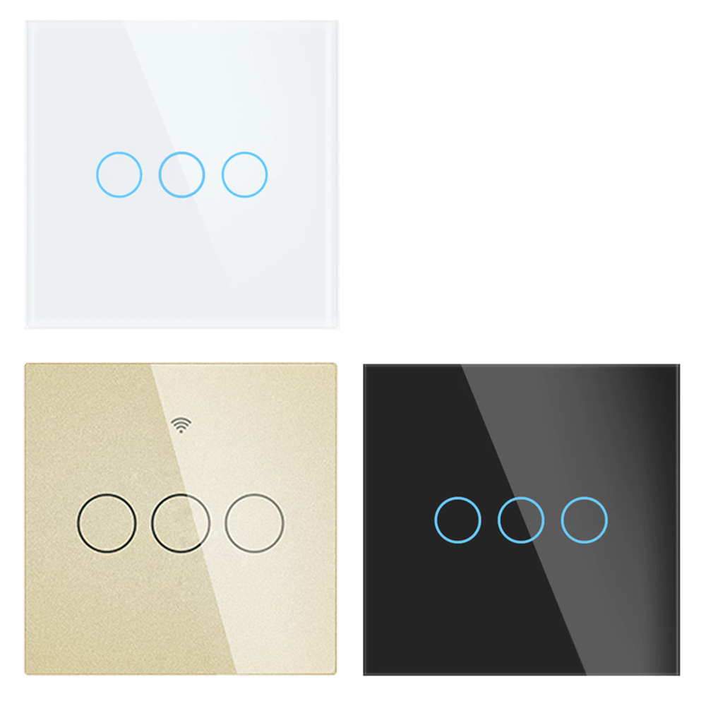 Intrerupator touch smart WiFi, 3 butoane | Smart Products
