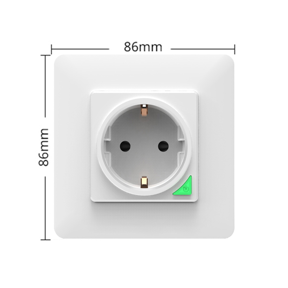 Priza de perete modulara Smart WiFi, compatibila Tuya, SmartLife, Alexa ...